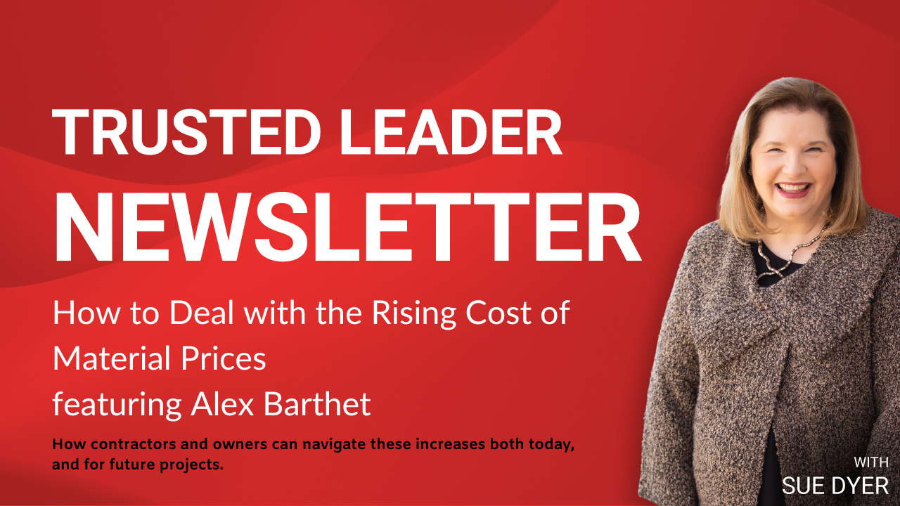 How To Deal With Increasing Materials Prices: Alex Barthet, The Barthet ...